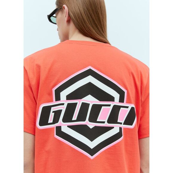 Gucci | Shirts | Gucci Logo Emblems Tshirt | Poshmark